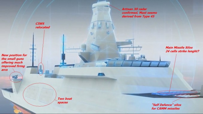 The Next Gen Royal Navy Frigate : Type 26 – Global Combat Ship ...